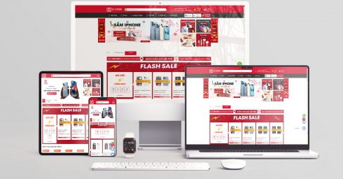 Thiết kế website KT Store Đà Nẵng